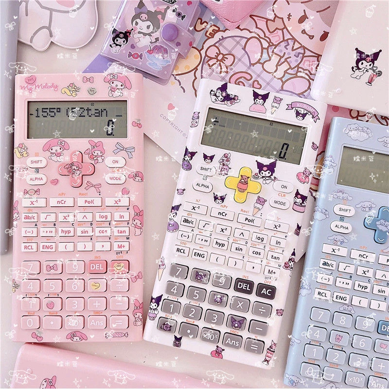 Kawaii Scientific Calculators | Sticker Kuromi Melody Sanrio - Diy ...