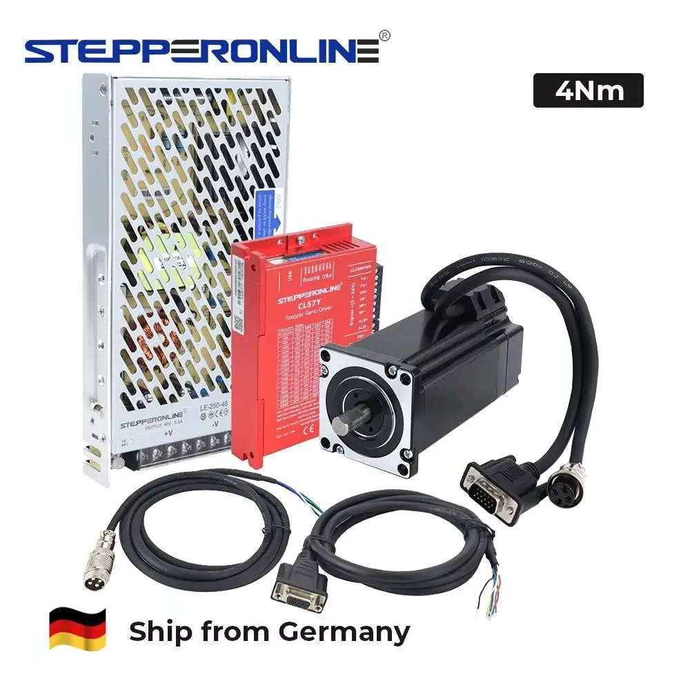 STEPPERONLINE EU-Versand 4Nm Nema24 Closed-Loop Schrittmotor mit ...