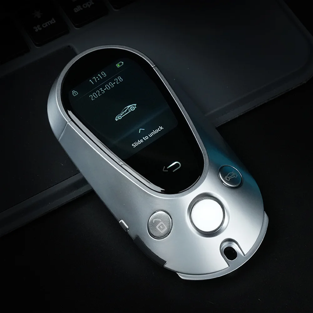 LCD-Digital-Auto-Key-Fob-Universal-Smart-Remote-Car-Key-Kit-With ...