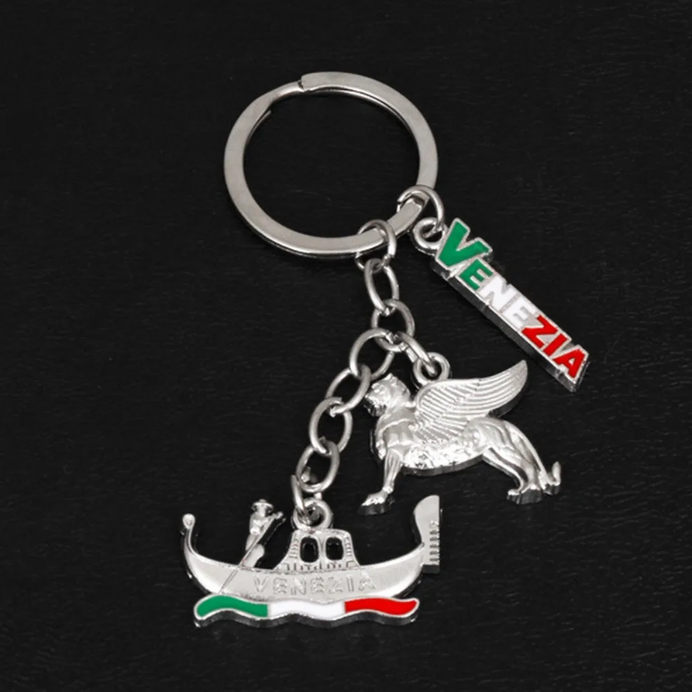 Metal-Pendant-Keyring-Venezia-Style-Jewelry-Charm-Keychain-For-Car-Key ...