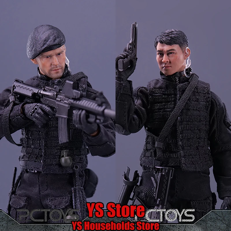 PCTOYS-PC028-1-12-Tough-Guy-Bald-Head-Man-Soldier-PC029-Smart-Man-Jet ...