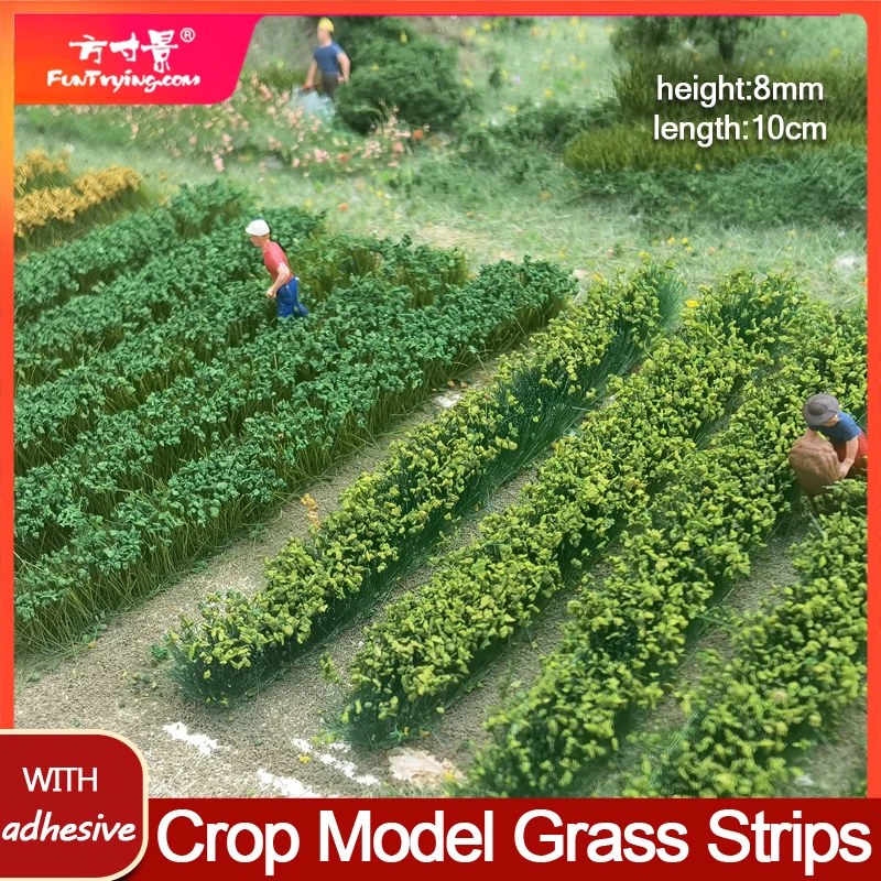 7Pcs-box-Model-Farm-Crop-Artificial-Grass-strip-Model-Scenery-Material ...