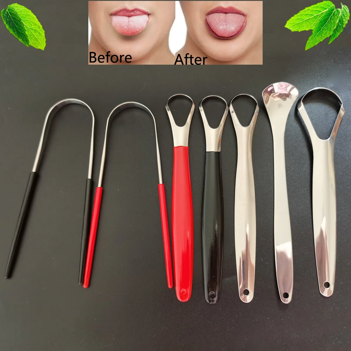 1pcs-Metal-Tongue-Scraper-Cleaner-for-Adults-Kids-Portable-Stainless ...