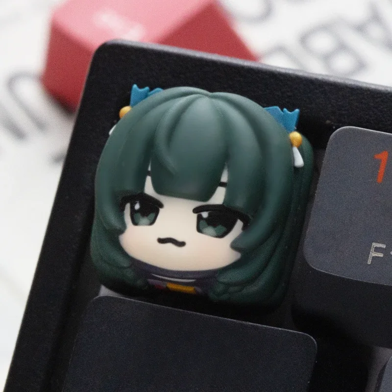 Qingyi-Anime-Keycaps-Resin-Artisan-Key-Caps-Mechanical-Keyboard ...
