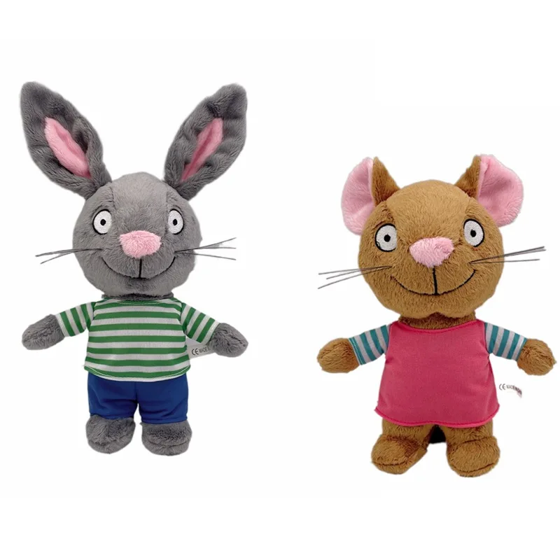 2pcs-pip-and-posy-Plush-Toys-Soft-Stuffed-Animal-Rabbit-Mouse-Plushie ...