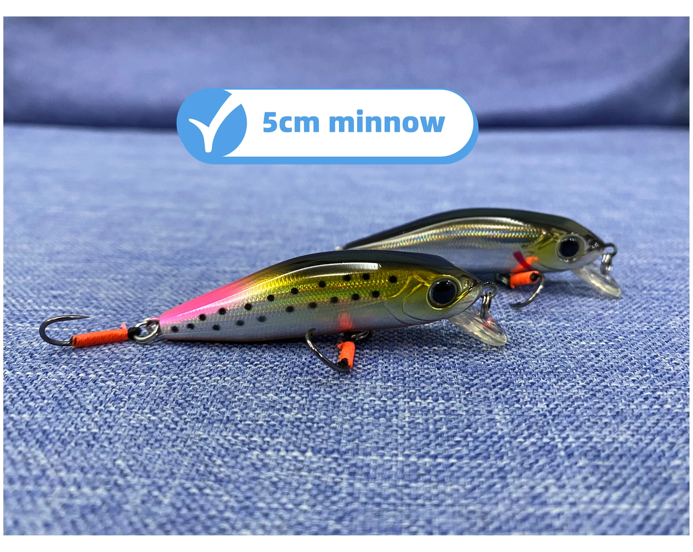 5pcs-Artificial-Bait-Mini-Floating-Minnow-4-8g-5-5cm-Quality-Fishing ...