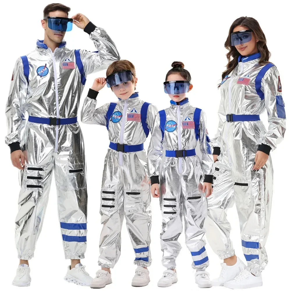 Adult Kids Halloween Party Coswear Wandering Earth Astronaut Costume ...