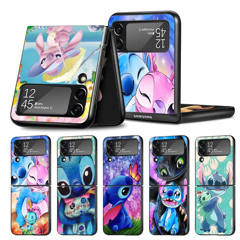 Cute-Disney-Stitch-Phone-Case-for-Samsung-Galaxy-Z-Flip-5-Z-Flip-3-5G ...