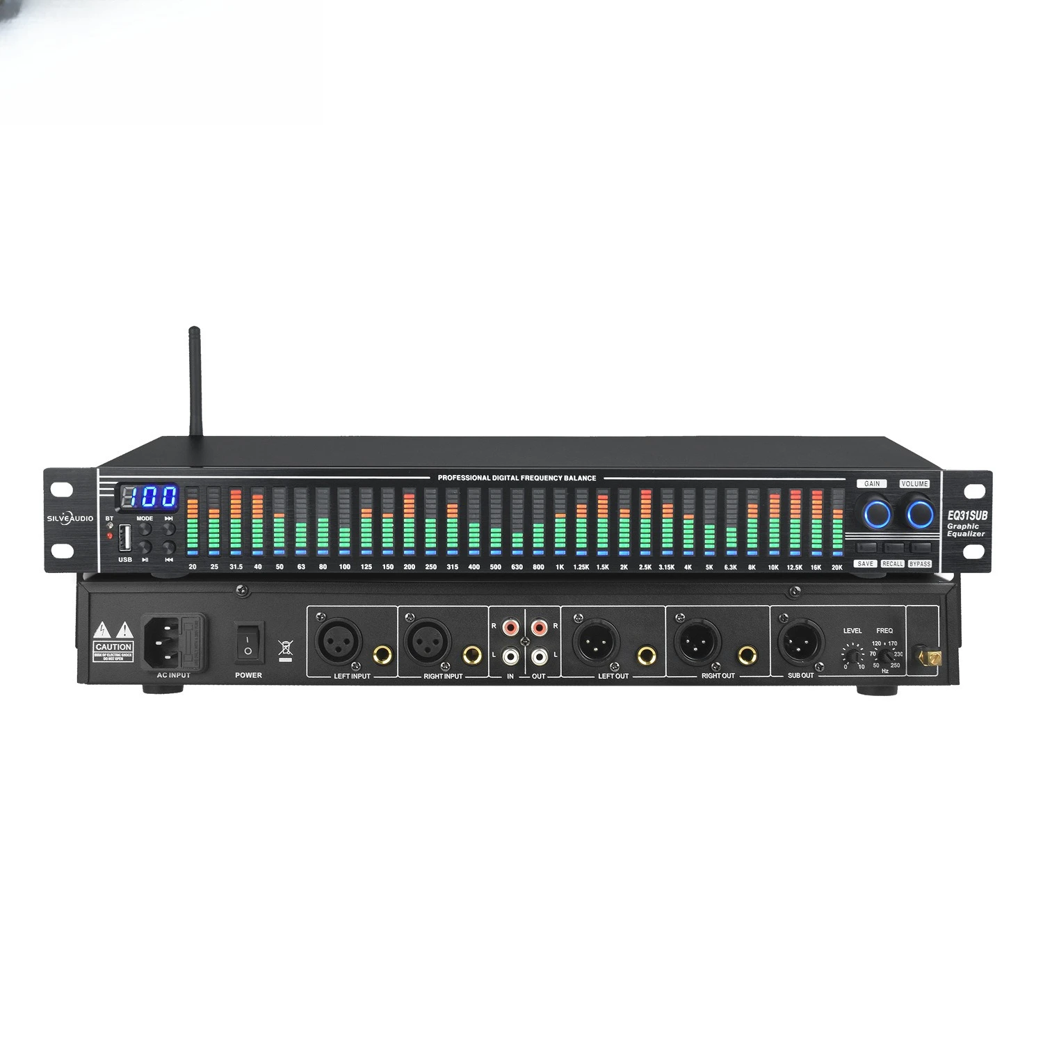 Manufacturer supplies 31-segment digital equalizer professional stage ...