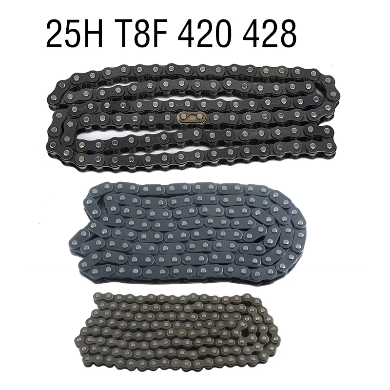 25H-T8F-420-428-Chain-Motorcycle-Drive-Chain-Link-With-Master-Link-For ...
