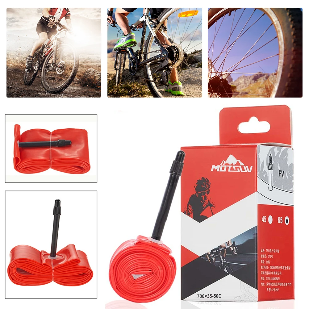 700Cx35-50C-29-Inch-Ultralight-Bike-Inner-Tube-45mm-65mm-Presta-Valve ...