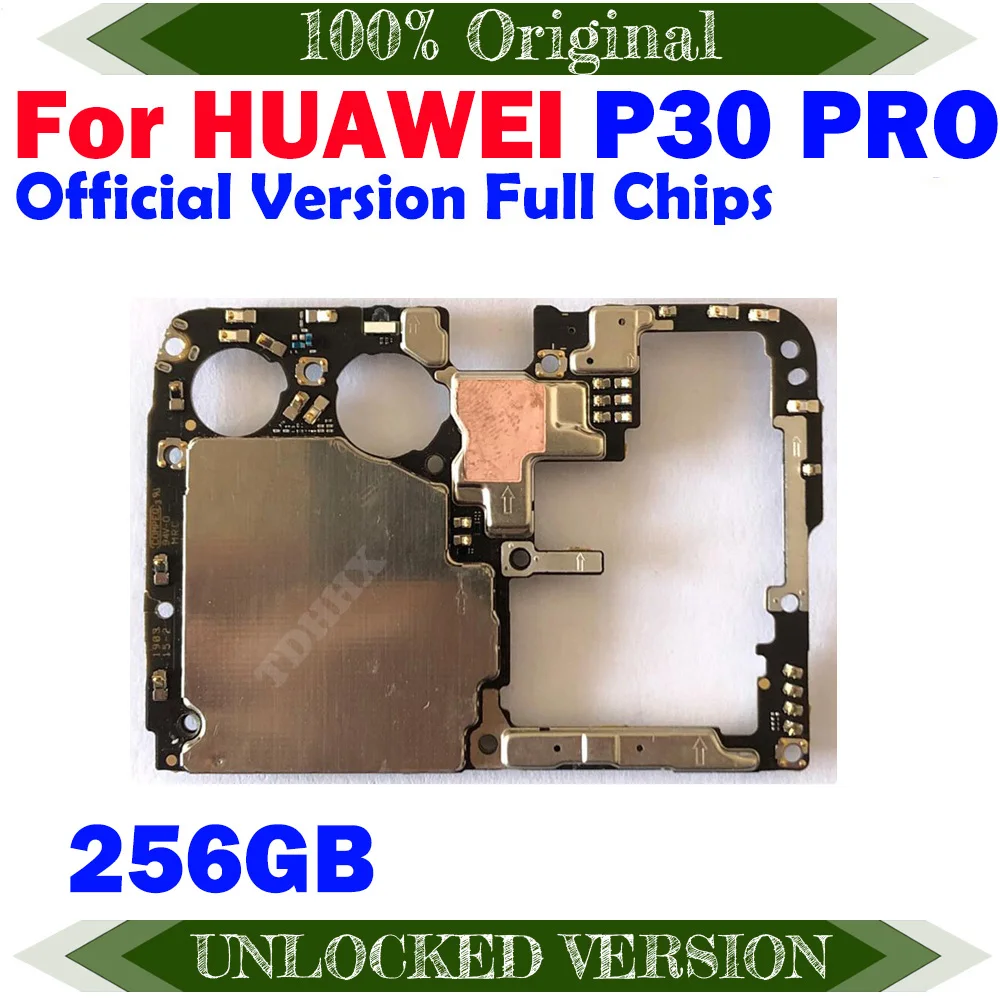 NEW-256GB-Original-Unlocked-For-HUAWEI-P30-Pro-Motherboard-with-Full ...
