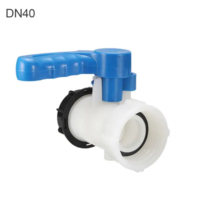 DN40 DN50 62mm 75mm Tank Butterfly Valve IBC Tank Container Tote Tank ...