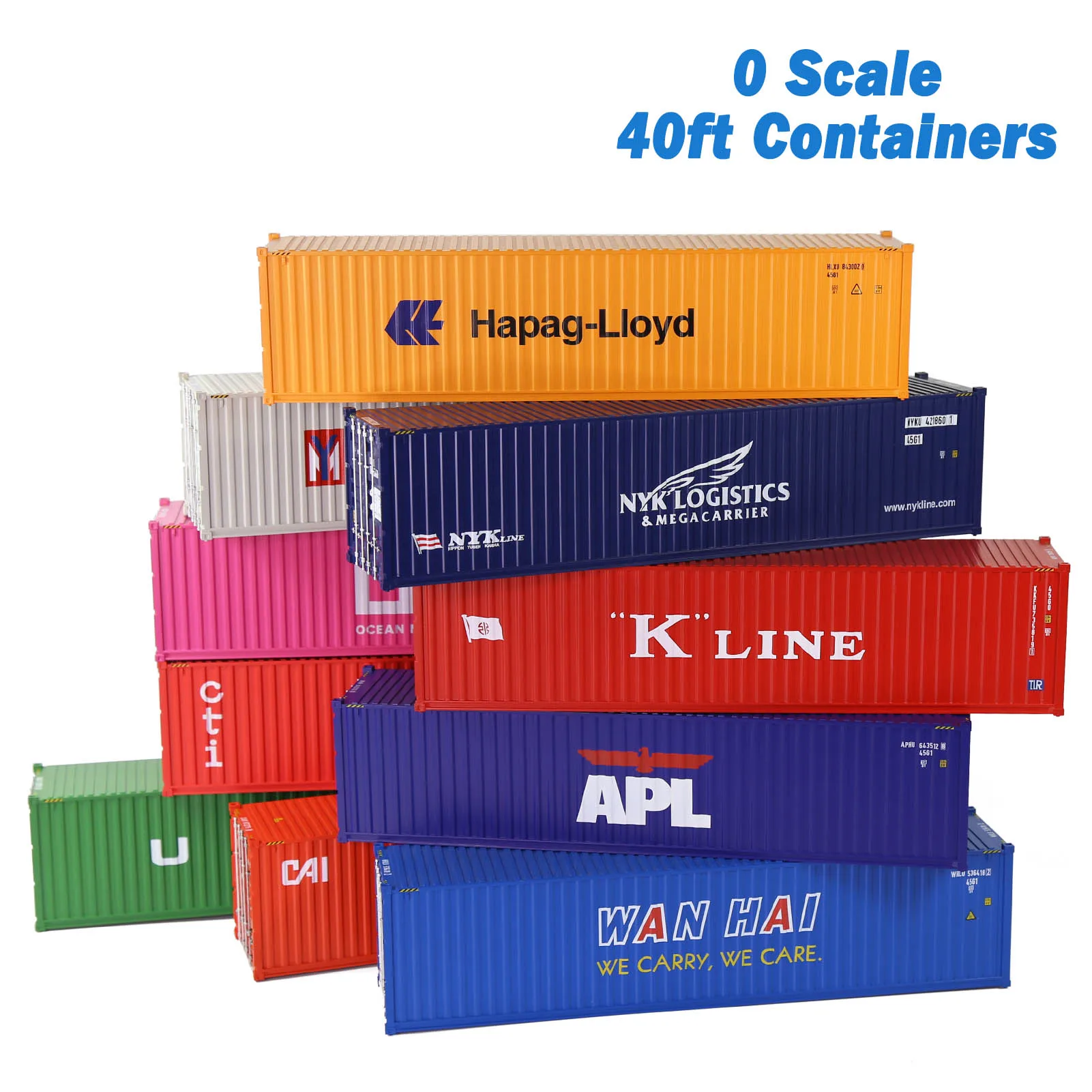 Evemodel-1pc-O-Scale-40-Shipping-Container-Model-Trains-1-48-40ft ...