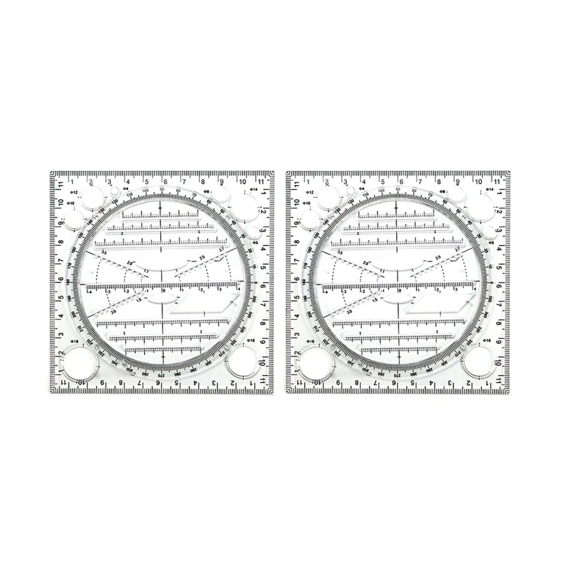 2X-Multifunctional-Circle-Drawing-Template-Geometric-Drawing-Tool ...