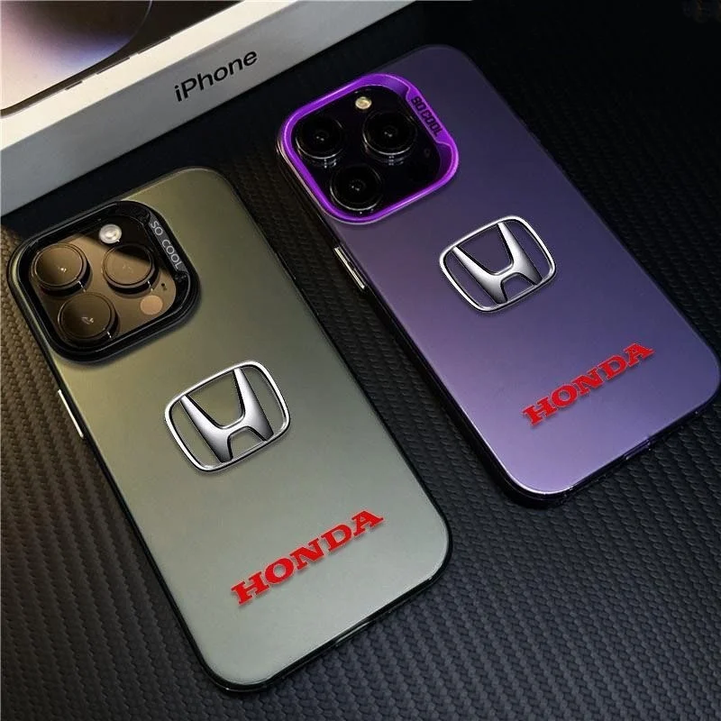 For Honda Emblem Mobile Phone Case For iPhone 11 12 13 14 15 16 Pro Max ...