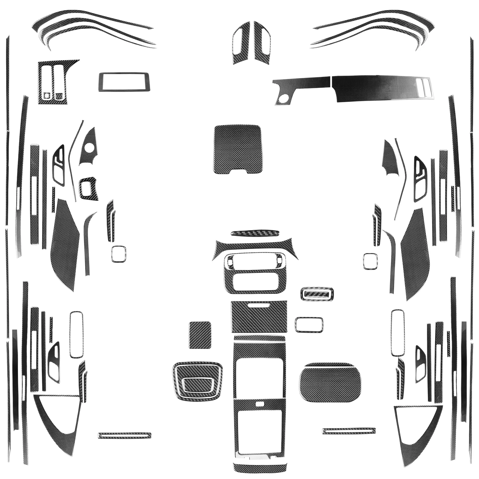 For Benz S-Class W223 For Maybach S580 S680 21-24 Full Set Suit Carbon ...