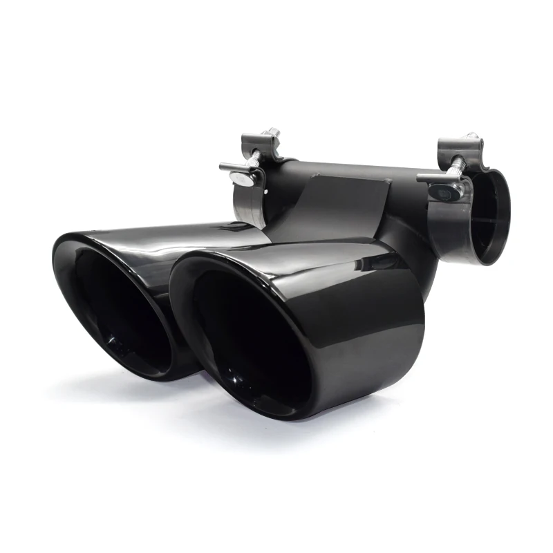1-PCS-Double-Car-Exhaust-Tip-For-Porsche-Cayman-718-981-987-Boxster ...