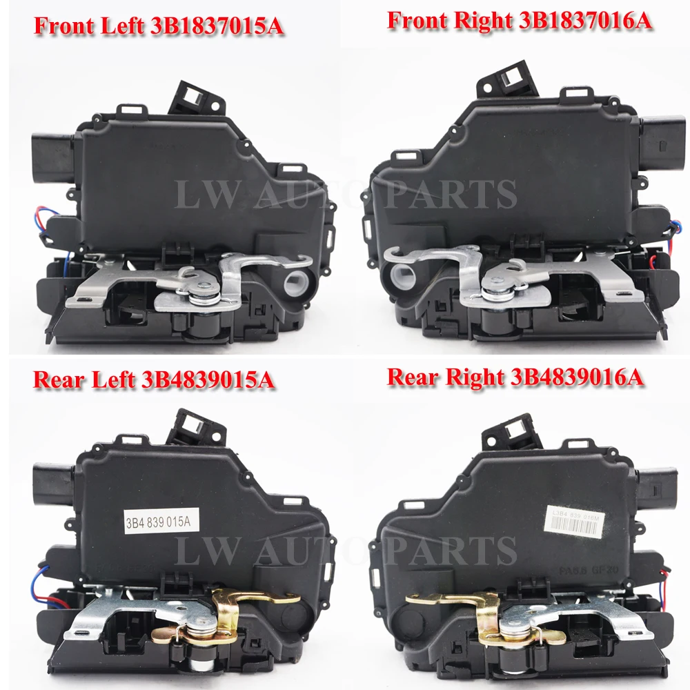 Fit For Passat B5 Golf MK4 Skoda Octavia Door Lock Latch Actuators ...