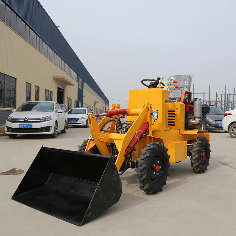 Mini-Diesel-Loader400kg-1000kg-Backhoe-Wheel-s-Top-EPA-Mini-Front-End ...