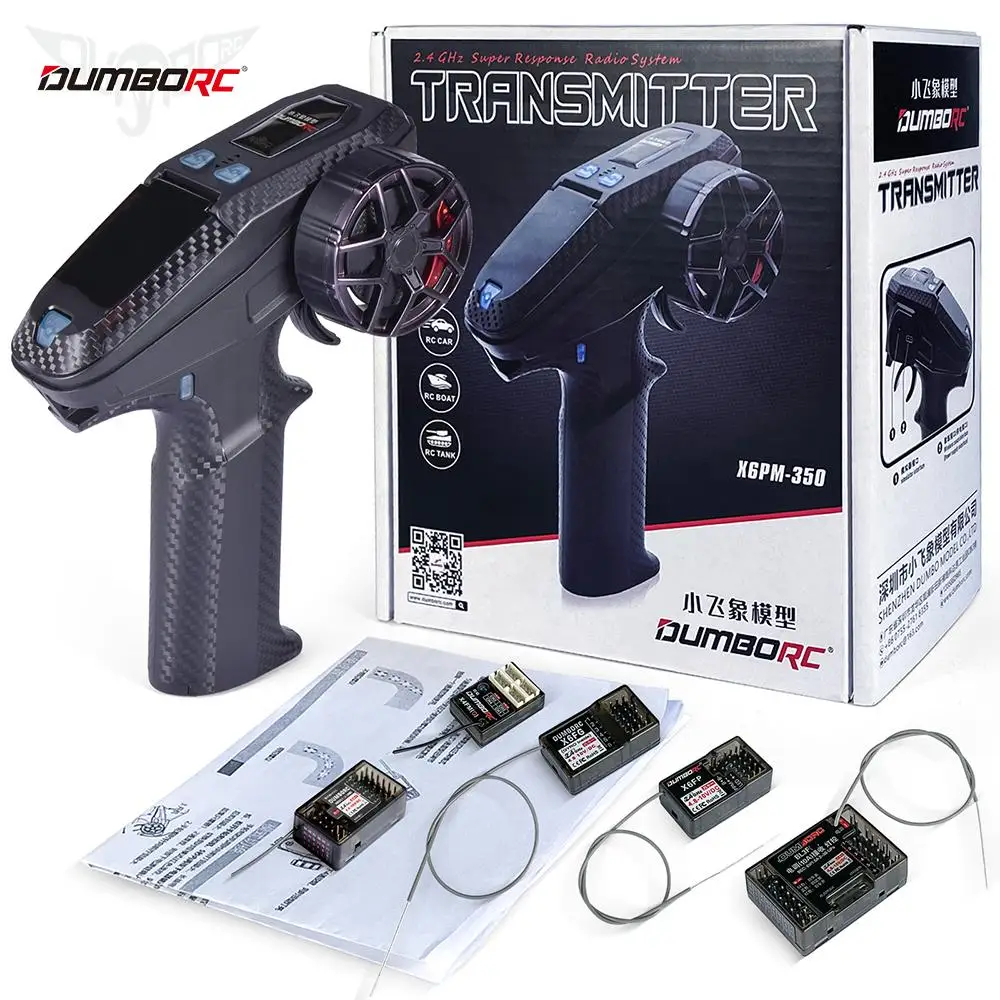 X6PM-350-DUMBORC-RC-Transmitter-and-Receiver-Kit-BL3F-X6FG-X6FP-X4FMG-2 ...