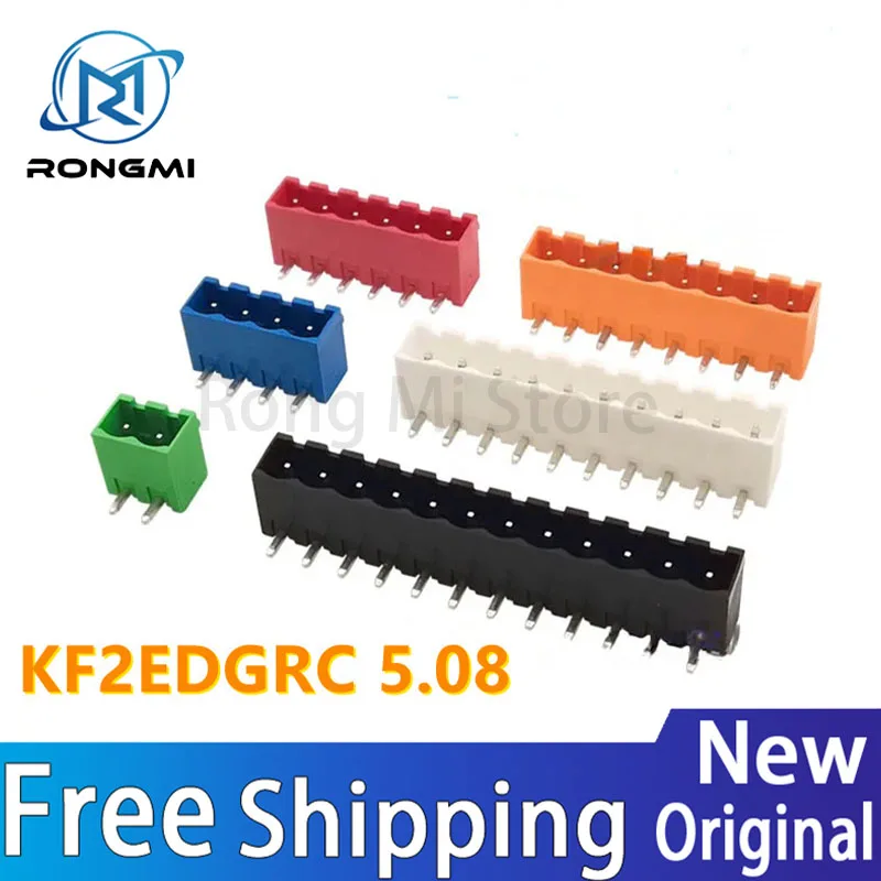 KF2EDGRC 5.08 2P ~ 12P PCB CONNECTOR PLUG-IN TEMINAL BLOCK 2EDGRC 5 ...