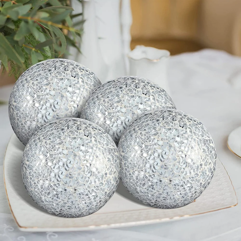 6PCS-Mosaic-Sphere-Ball-Decorative-Crackled-Glass-Mirror-Balls-for-Orbs ...