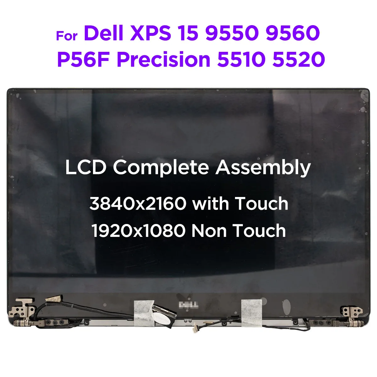 NEW-15-6-LCD-Touch-Screen-Complete-Assembly-for-Dell-XPS-15-9550-9560 ...