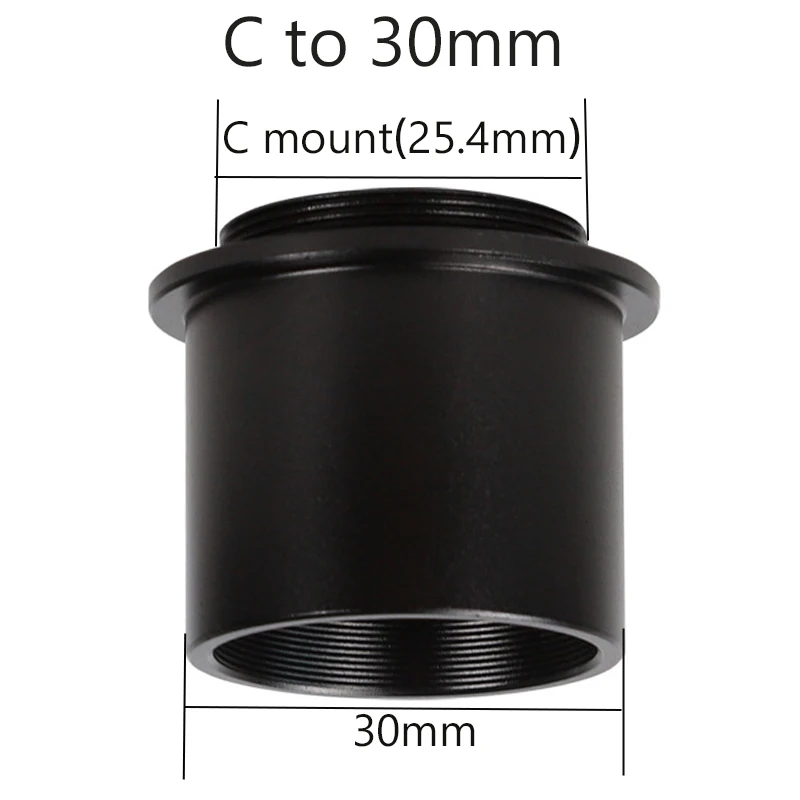 30mm to C-Mount Adapter Ring Converter C/CS CCD Interface Camcorder ...