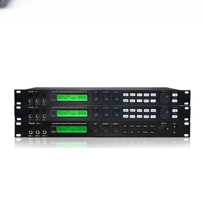 Vinal X3 X5 X5EXT Pre-Effect KTV Anti-Howling Processor Professional ...