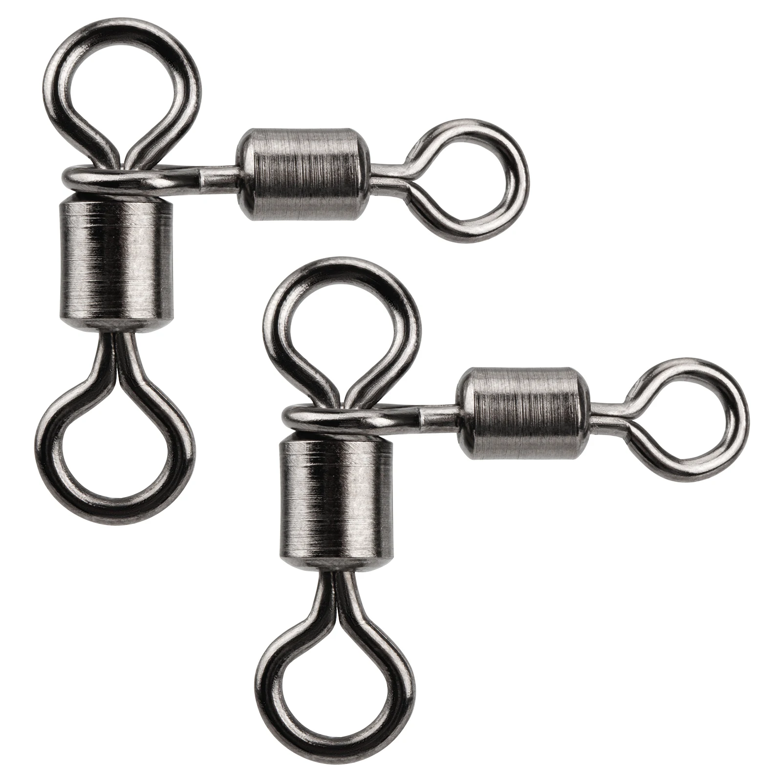 THKFISH Fishing Swivels 360 rotation 3 Way Swivels Fishing Crossline ...