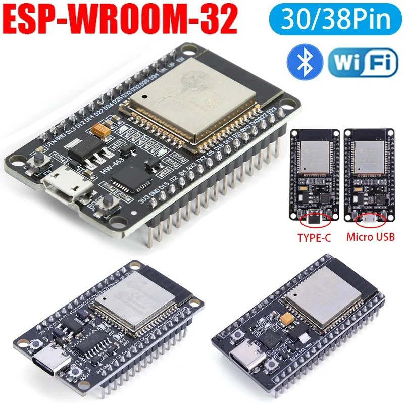 Placa-de-desenvolvimento-WiFi-Bluetooth-m-dulo-Bluetooth-Nodemcu-ESP-WROOM-32-ESP32-S-ESP32 ...