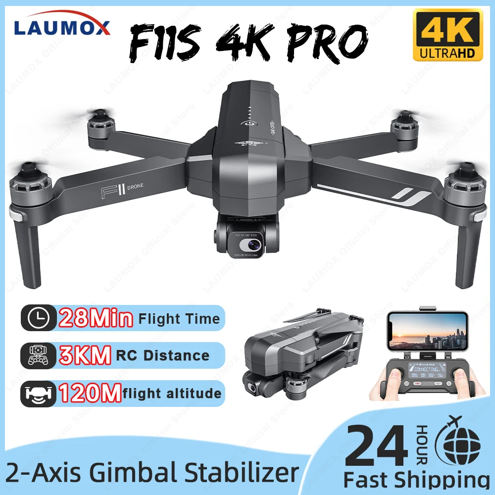 SJRC-Dron-Profesional-F11-F11S-4K-Pro-GPS-cuadric-ptero-plegable-sin ...