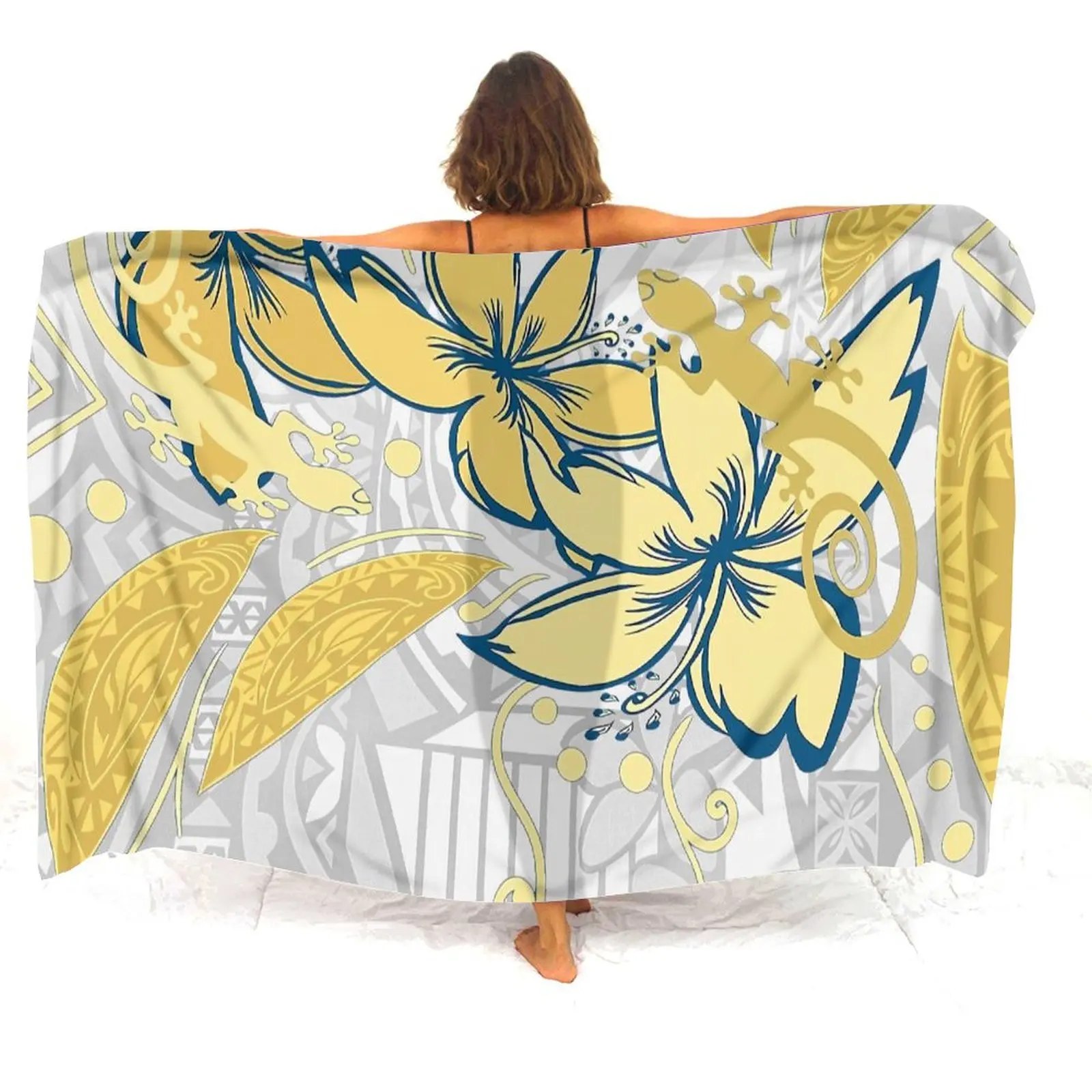 Polynesian-Tribe-Soft-A-Beach-Sarong-Samoan-Island-Style-Custom-Sarong ...