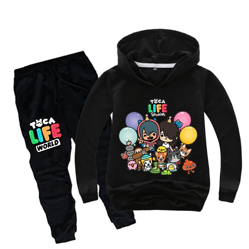 Toca Boca Life World Children Baby Boys Toca Life World Sweatshirt Sets ...