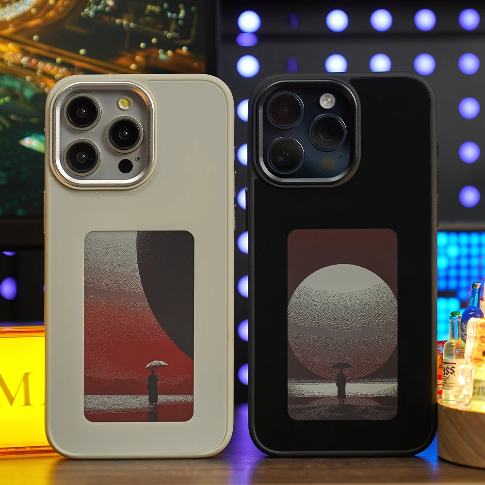 NFC-Refresh-Display-Phone-Case-for-Iphone-13-14-15-Pro-Max-3-7-Inch ...