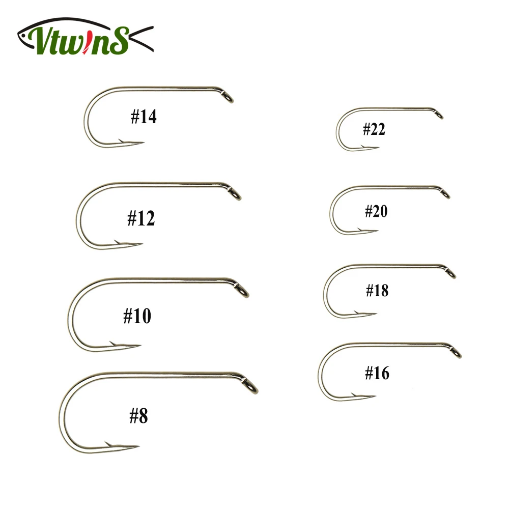 Fly Hooks Tying Nymph | Fly Fishing Streamer Hook | 10 Dry Fly Fishing Hook - 100pcs Fly ...