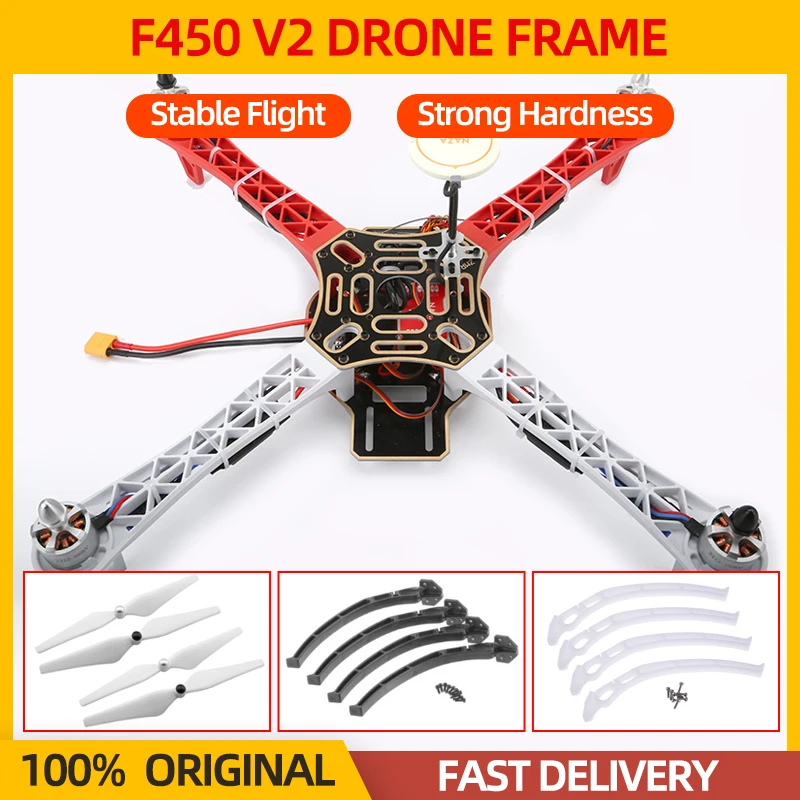 NEW-F450-V2-Drone-Frame-450mm-Multi-rotor-Quadcopter-Airframe ...