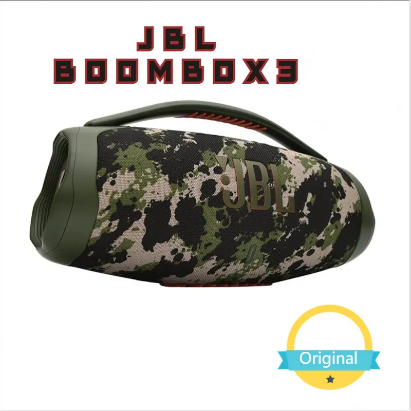 JBL Boombox 3 Bluetooth Speaker Subwoofer exterior sem fio portátil ...