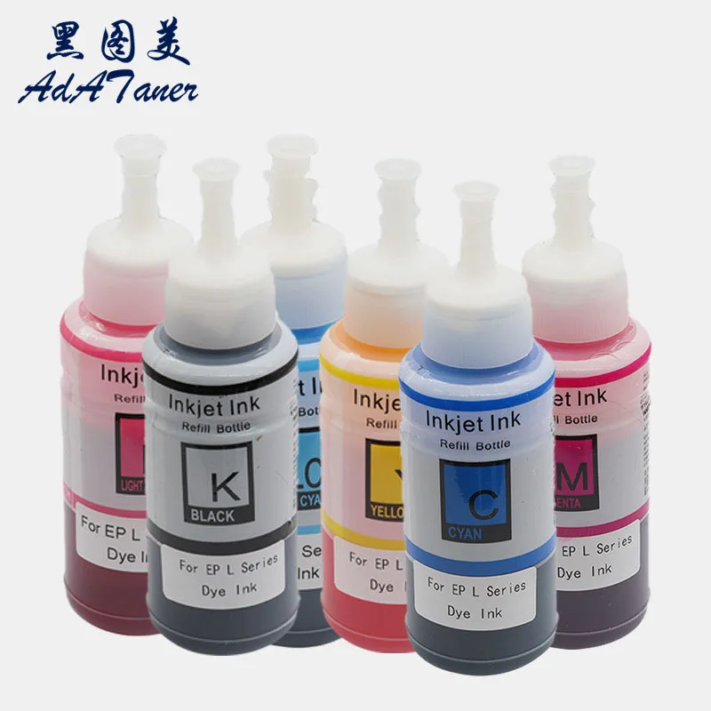 673-T673-Water-Based-Refill-Inkjet-Ink-For-Epson-L565-L800-L805-L810 ...