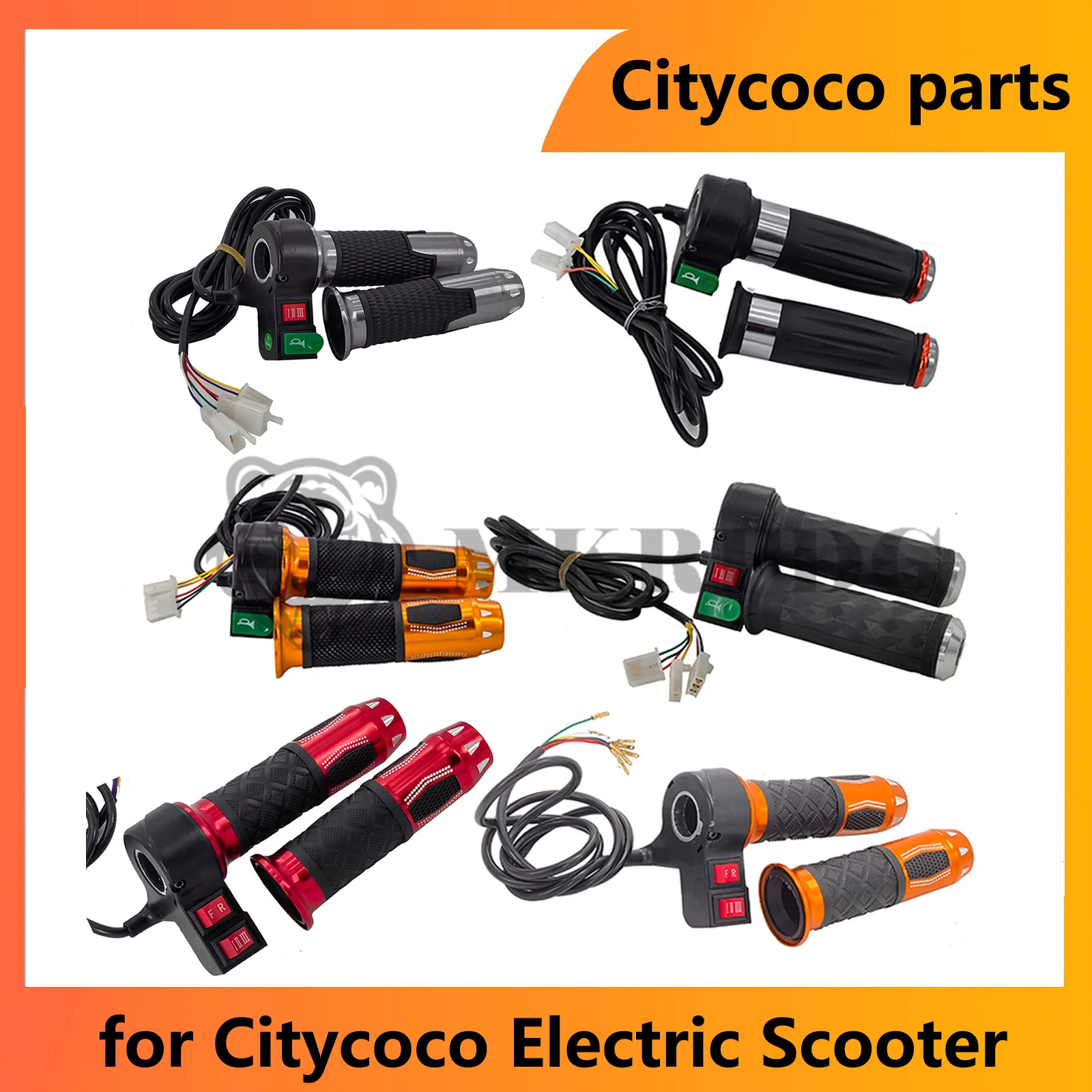For-Citycoco-Electric-Scooter-Accessories-12v-72v-Universal-Three-Gear ...