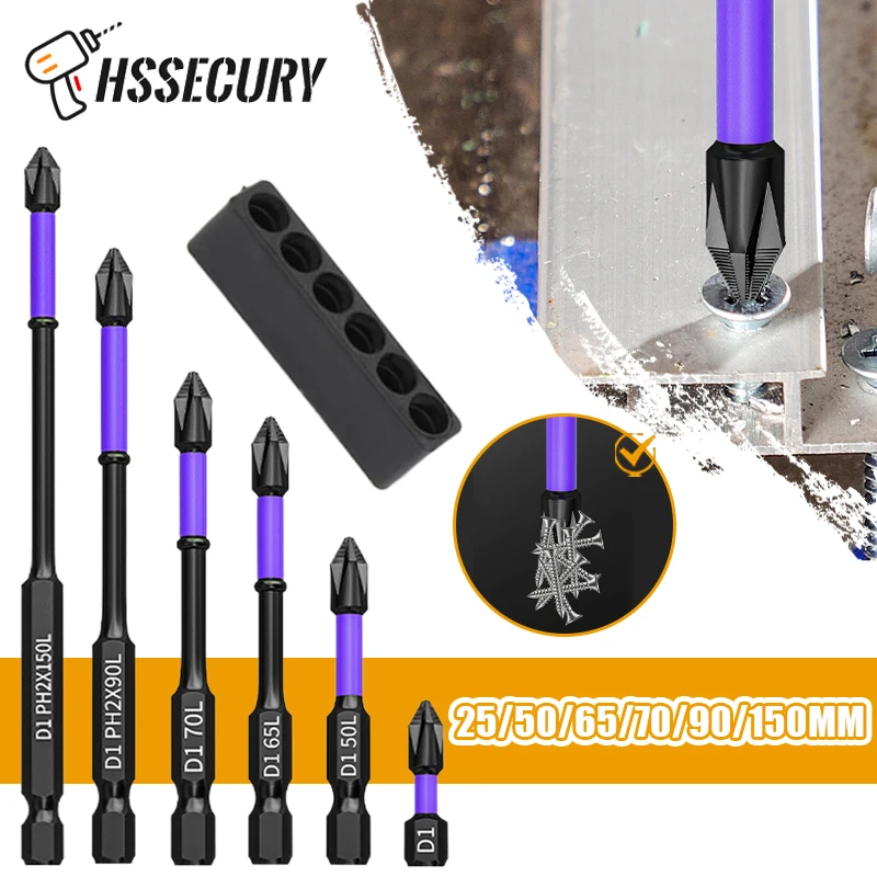 Non-Slip-Impact-Batch-Head-Strong-Magnetic-Cross-High-Torque-Hardness ...