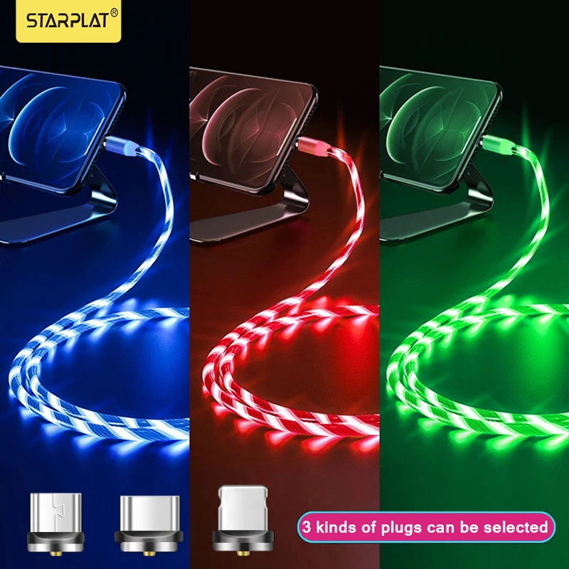 Magnetic Cable Lights Charging | Magnetic Phone Charging Cables - Light ...