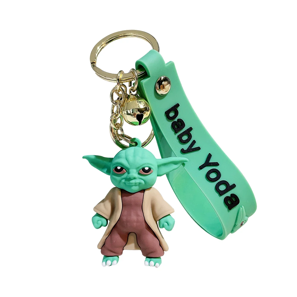 Star-Wars-Silica-Gel-Keychains-Cute-Baby-Yoda-Pendant-Keyholder-Disney ...