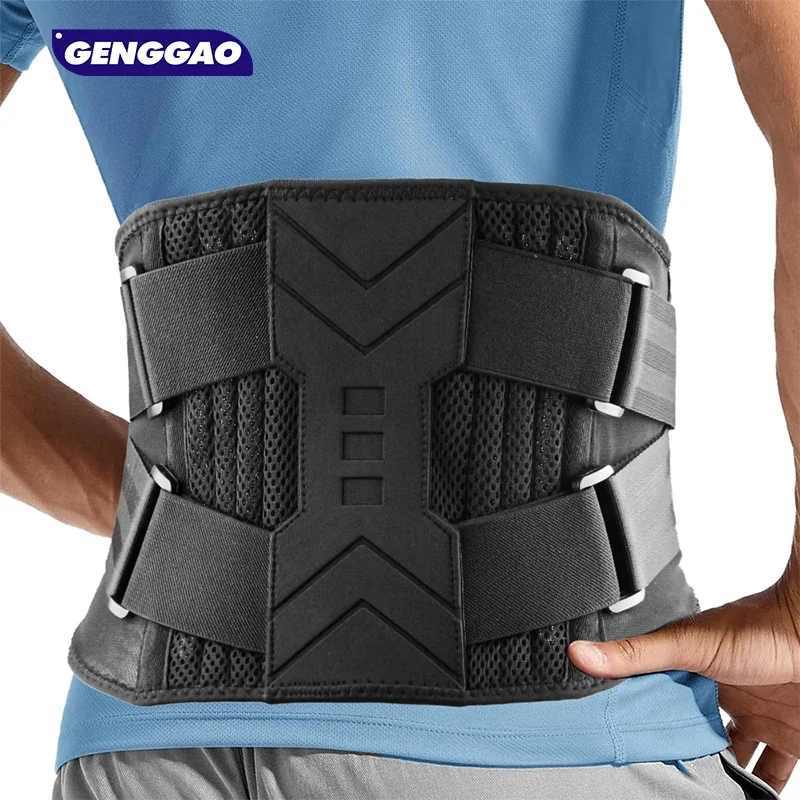 1PCS-Back-Brace-Herniated-Disc-Sciatica-Scoliosis-Breathable-Back ...
