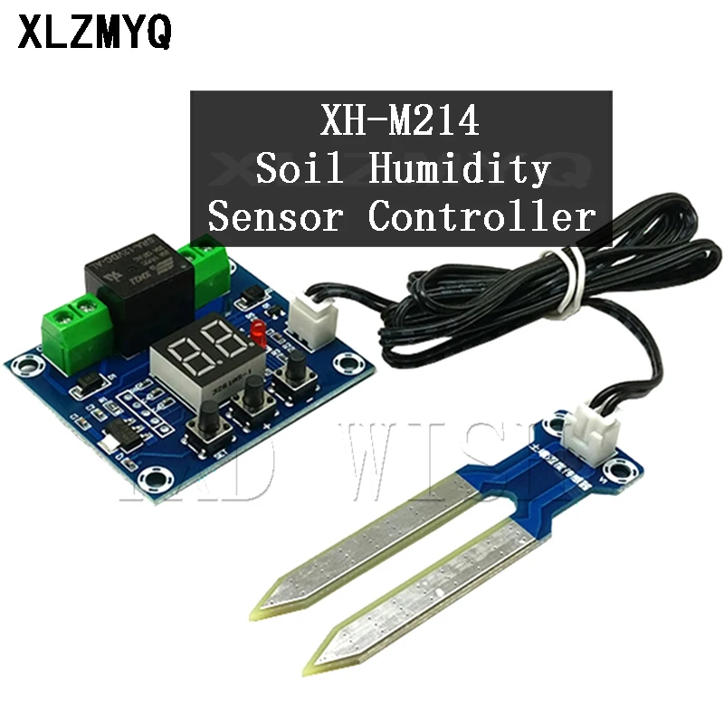 XH-M214-12V-Soil-Humidity-Sensor-Controller-Irrigation-System-Automatic ...