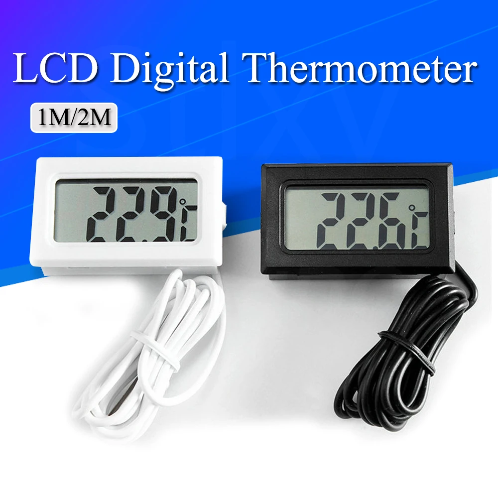 Mini Digital LCD Indoor Convenient Temperature Sensor Humidity Meter ...