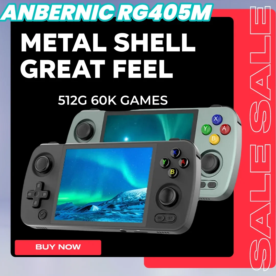 RG405M-ANBERNIC-Metal-Handheld-Game-Console-Android-12-System-4-Inch ...