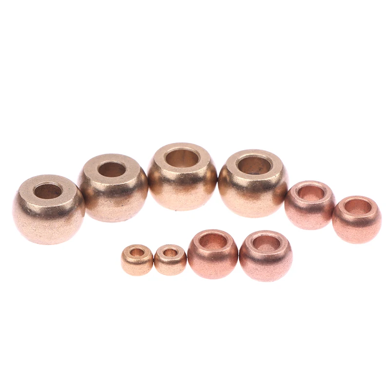 10PCS Spherical Porous Bearing Iron Copper Base Metallurgic Oil Bushing ...