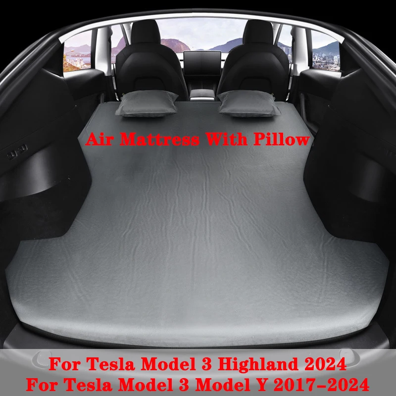 Inflatable-Air-Mattress-For-Tesla-Model-Y-Model-3-Highland-2024-2017 ...